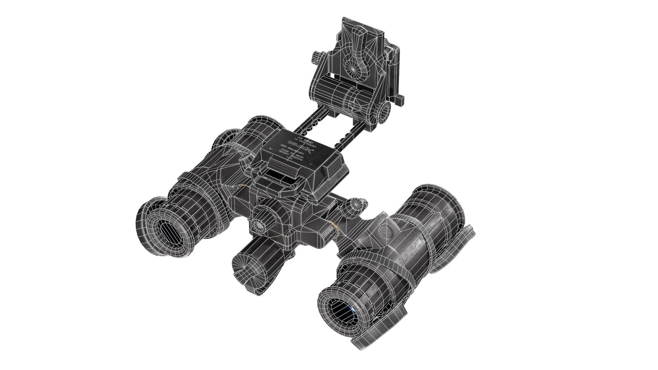 PVS-31 NIGHT VISION GOGGLE - Low Poly 3D Model | Game-Ready Asset ...