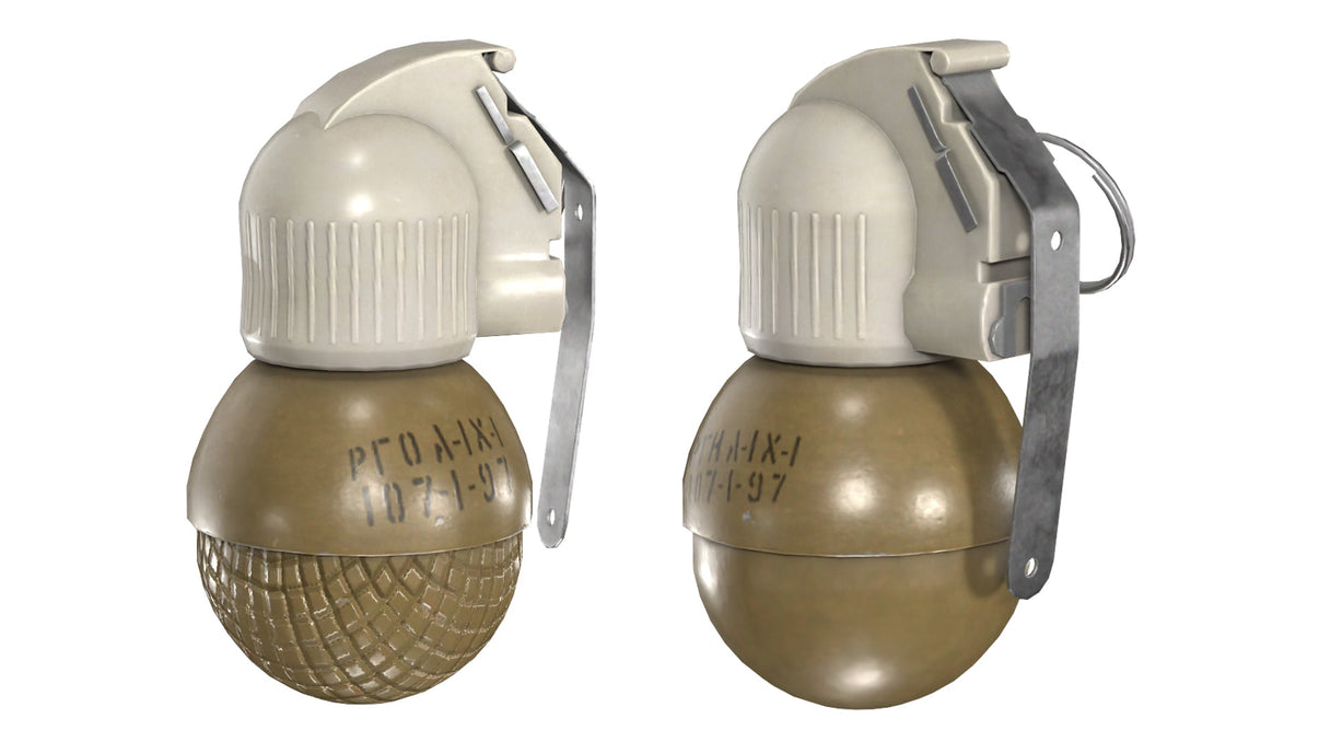 RGO & RGN SOVIET GRENADES – 3DMilitaryAssets