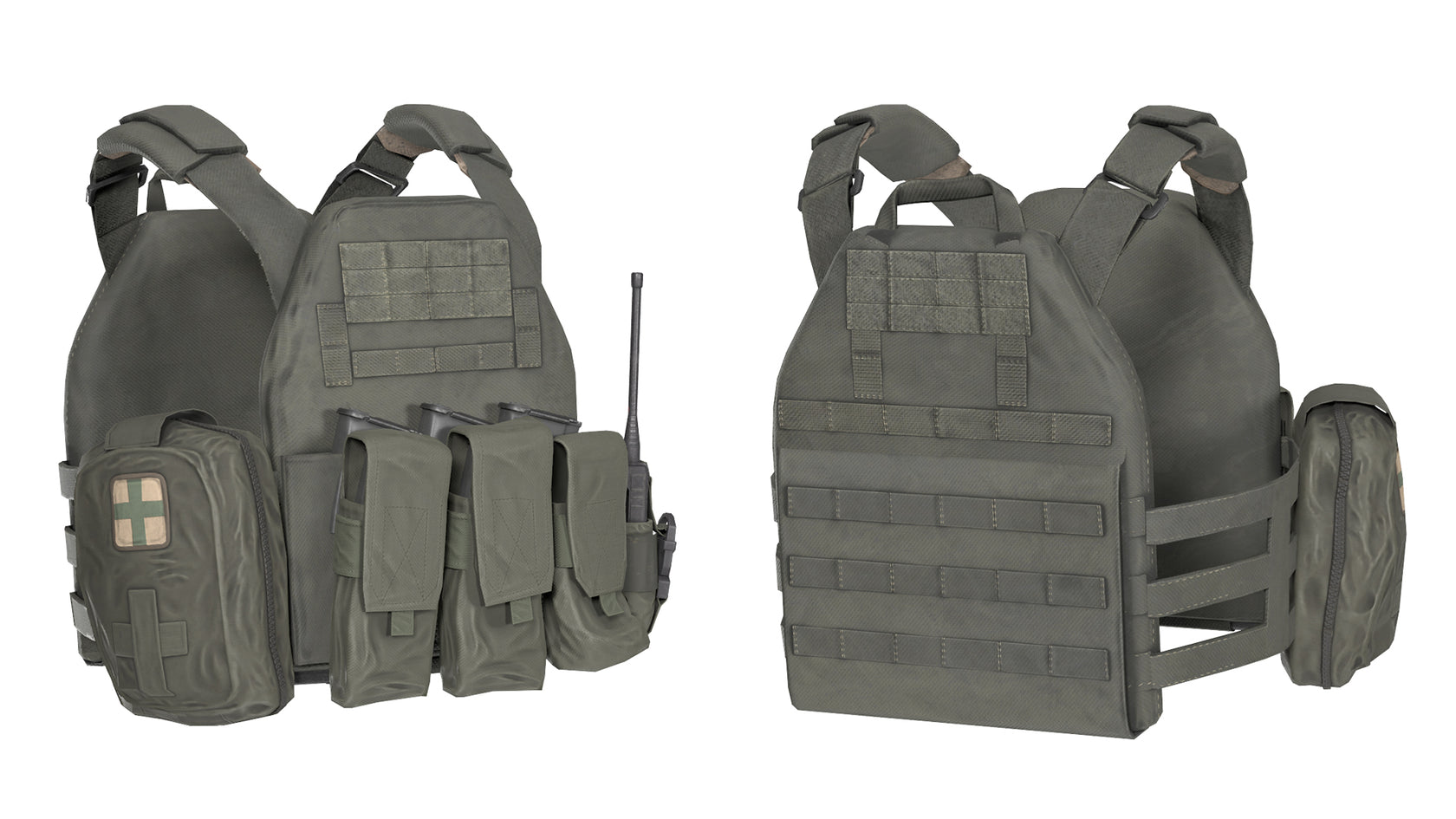 WARTECH TV-110 PLATE CARRIER – 3DMilitaryAssets