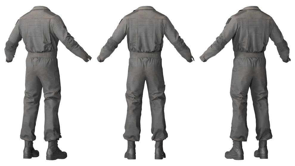 XOF SPECIAL OPERATIONS UNIFORM - Low Poly 3D Model Game-Ready Asset ...
