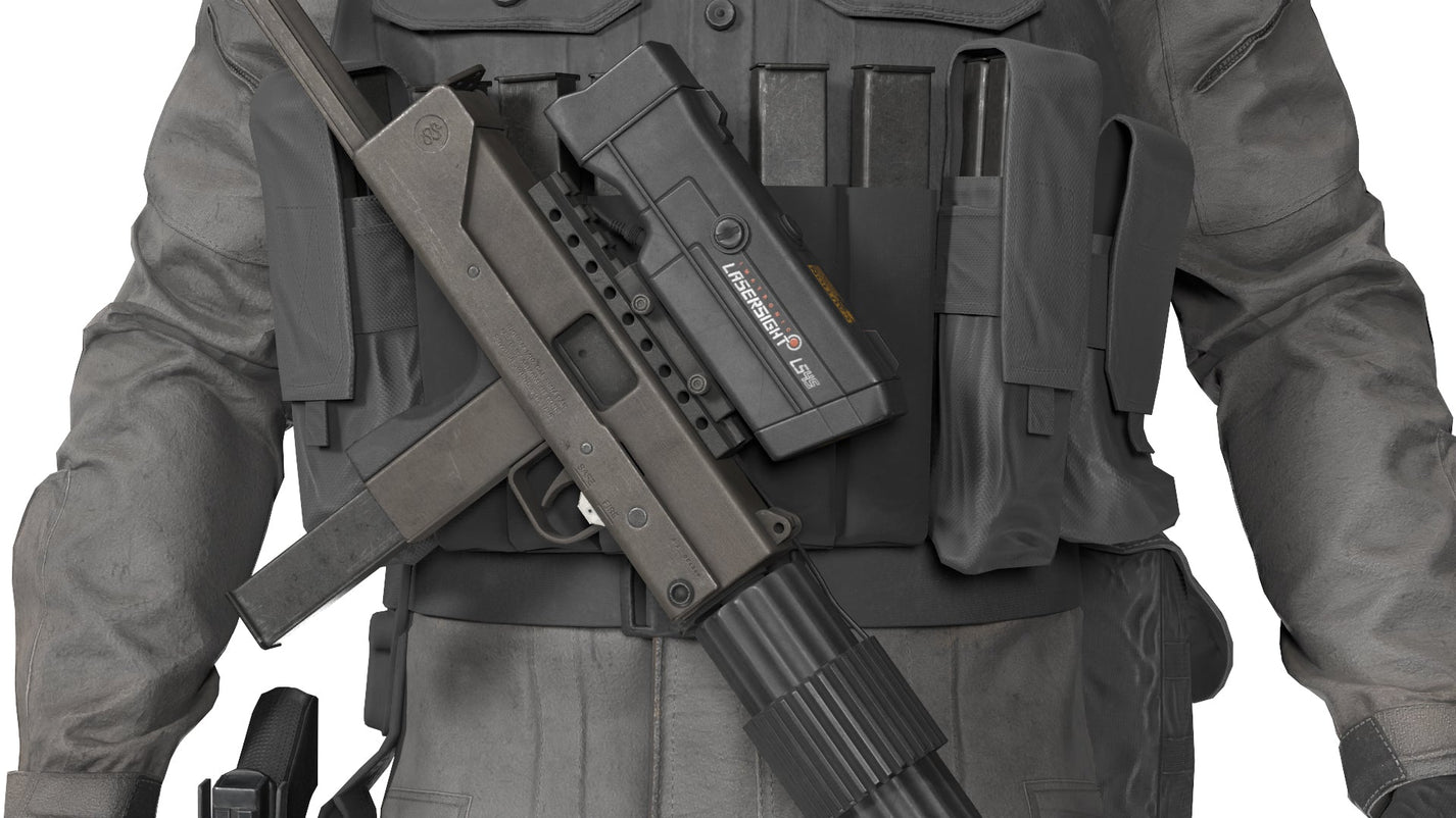 XOF SPECIAL OPERATIONS TROOPER (RIGGED) - Low Poly 3D Model ...