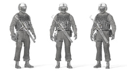 XOF SPECIAL OPERATIONS TROOPER (RIGGED) – 3DMilitaryAssets
