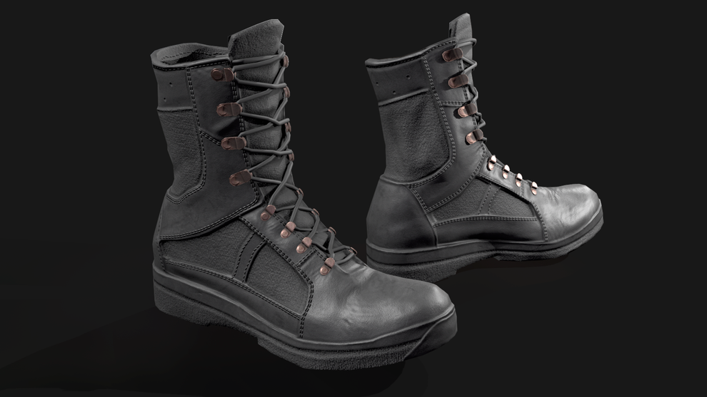 GENERIC MILITARY UNIFORM - Low Poly 3D Model | Game-Ready Asset | 3DMA ...